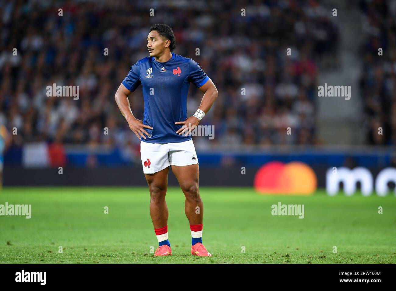 Paris, France. 14th Sep, 2023. Yoram Moefana during the Rugby union ...