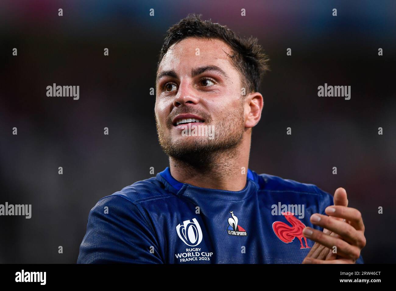 Paris, France. 14th Sep, 2023. Arthur Vincent during the Rugby union ...