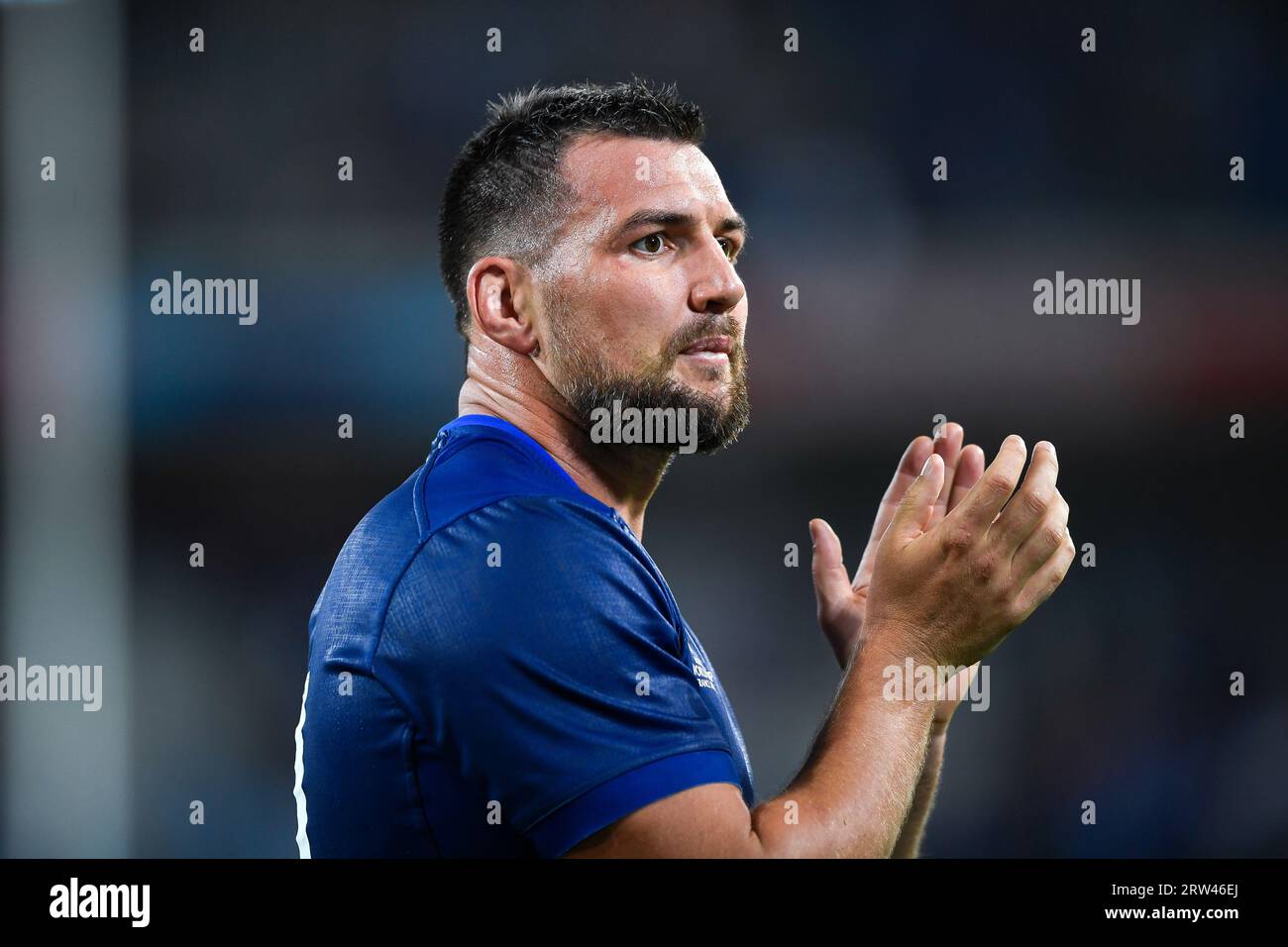 Paris, France. 14th Sep, 2023. Francois Cros during the Rugby union ...