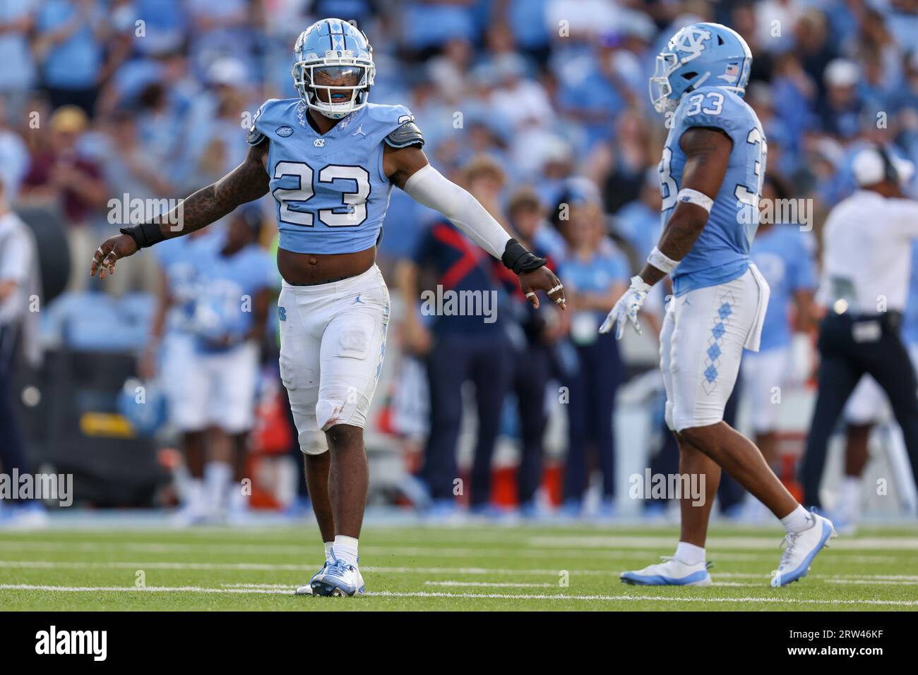 Chapel Hill, North Carolina, USA. 16th Sep, 2023. North Carolina Tar ...