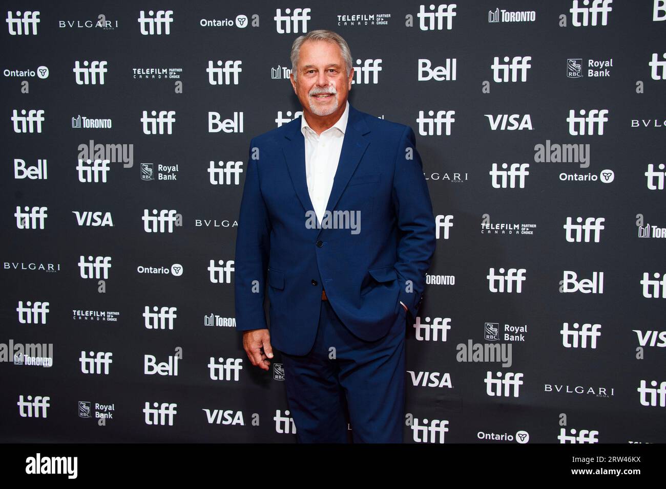 Neil Lumsden arrives at the premiere of "Sly" at Roy Thomson Hall ...