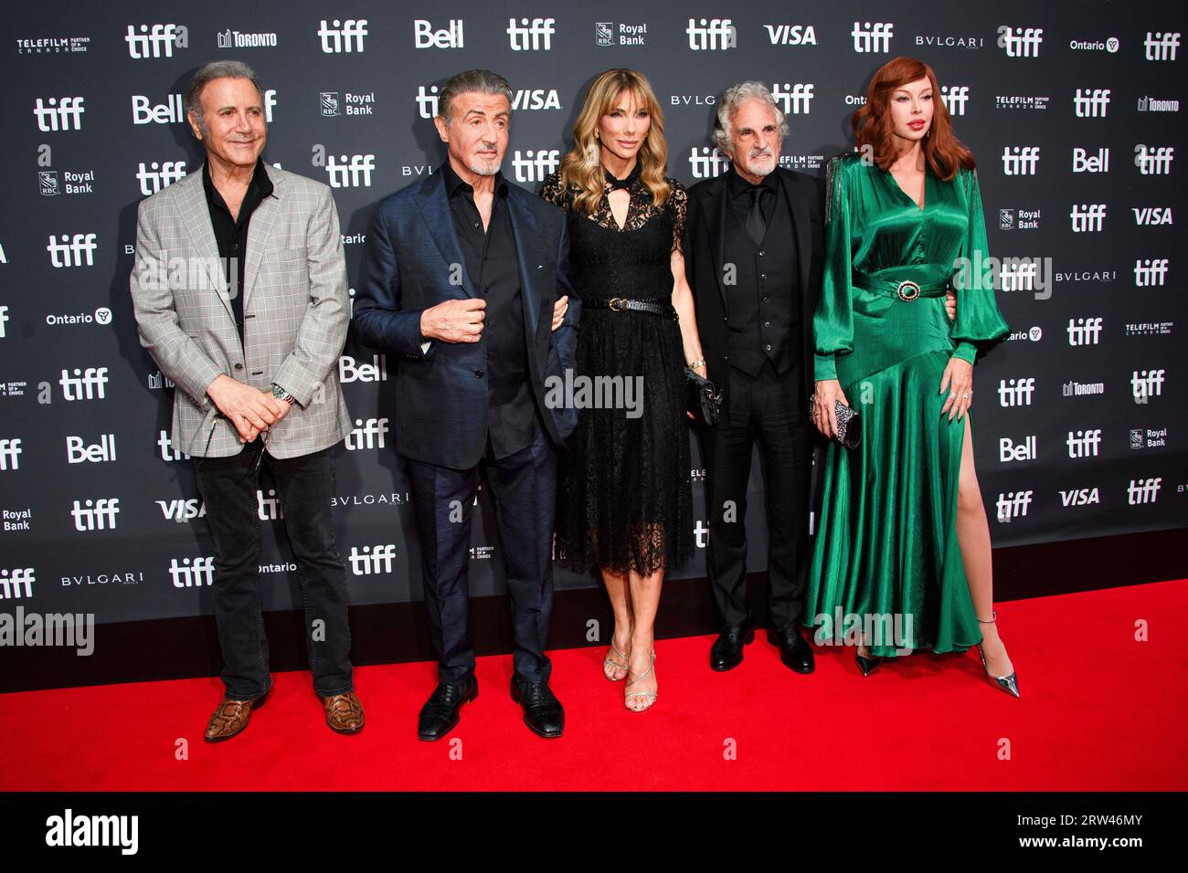 From left, Frank Stallone, Sylvester Stallone, Jennifer Flavin, John ...