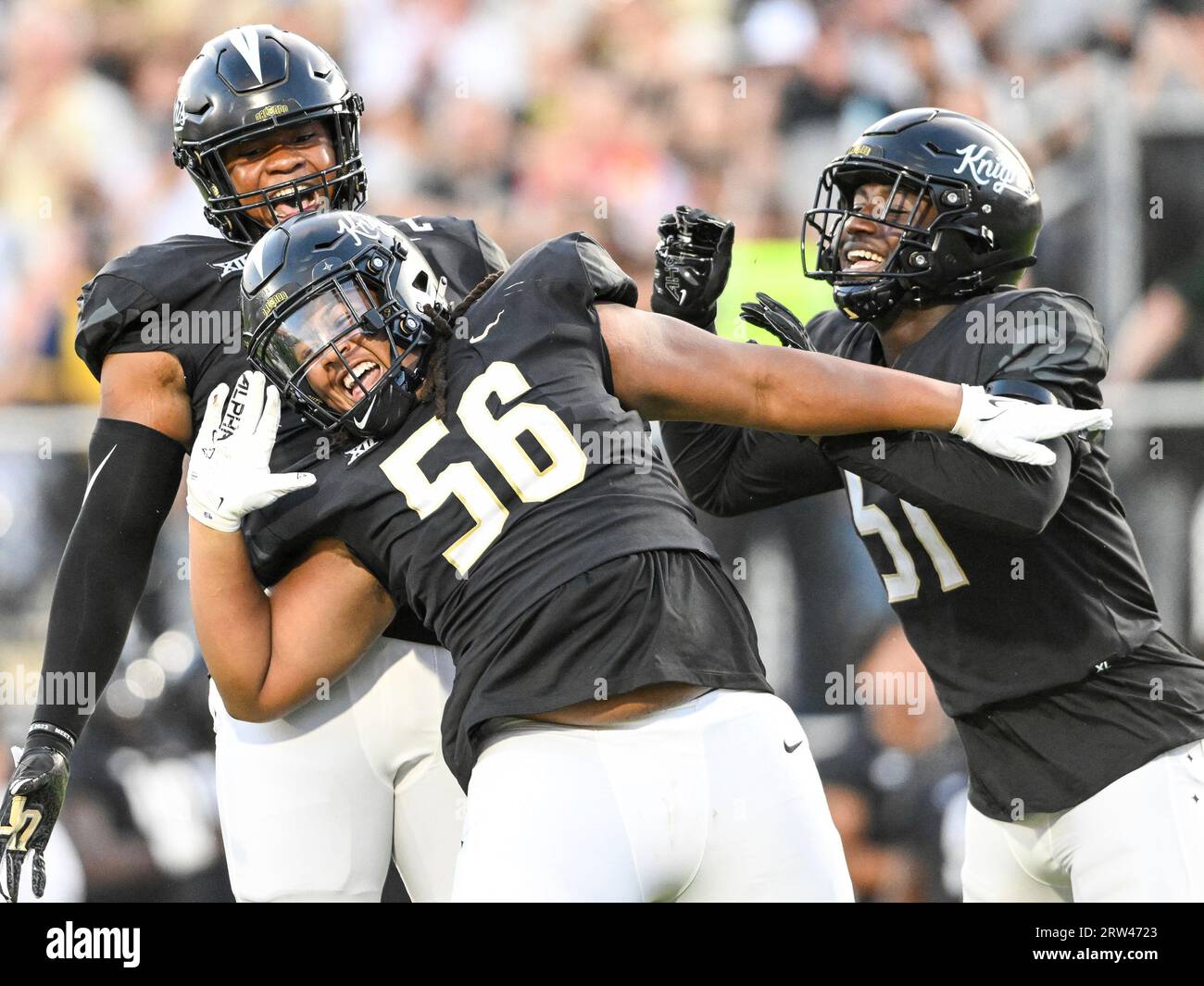 September 16, 2023: UCF defensive tackle Matthew Alexander (56 ...