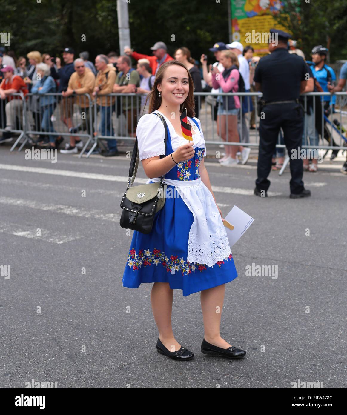 New York , New York USA 09/16/2023 : The 66th annual German-American ...