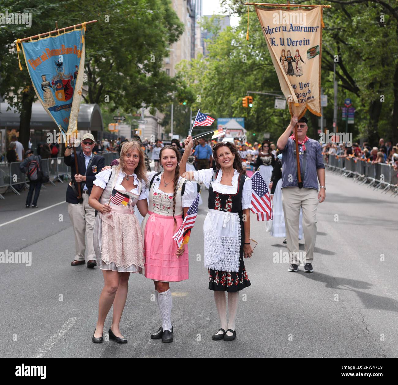 New York , New York USA 09/16/2023 : The 66th annual German-American ...