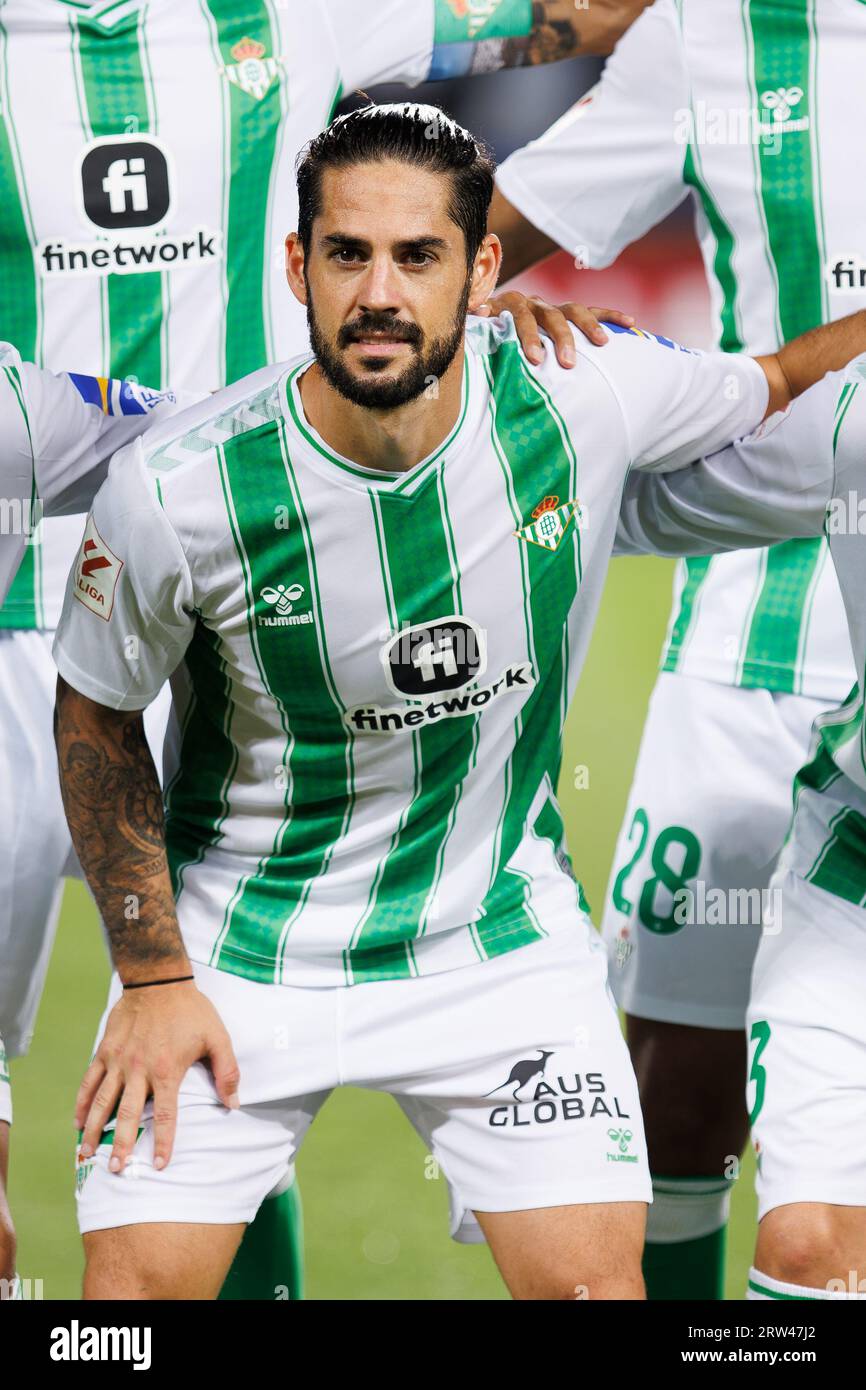 Barcelona, Spain. 16th Sep, 2023. Isco pose for a photo during the ...