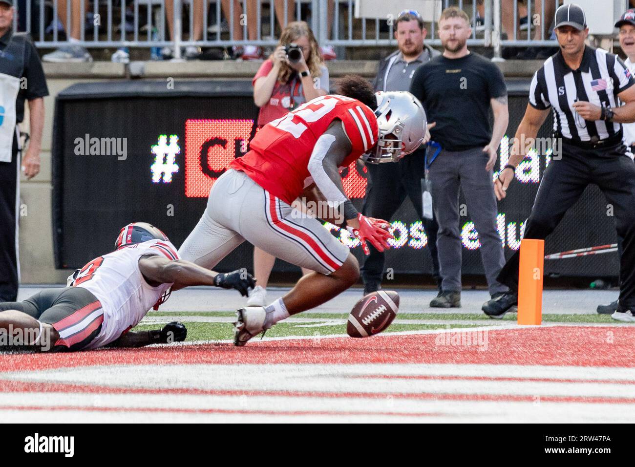 Columbus, Ohio, USA. 16th Sep, 2023. Ohio State Buckeyes linebacker ...