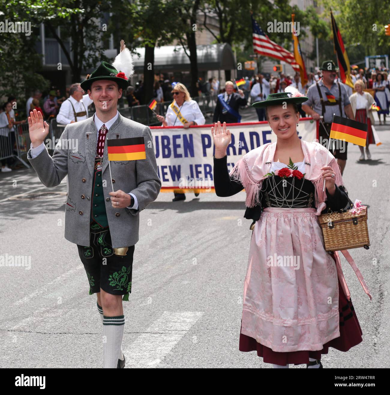New York , New York USA 09/16/2023 : The 66th annual German-American ...