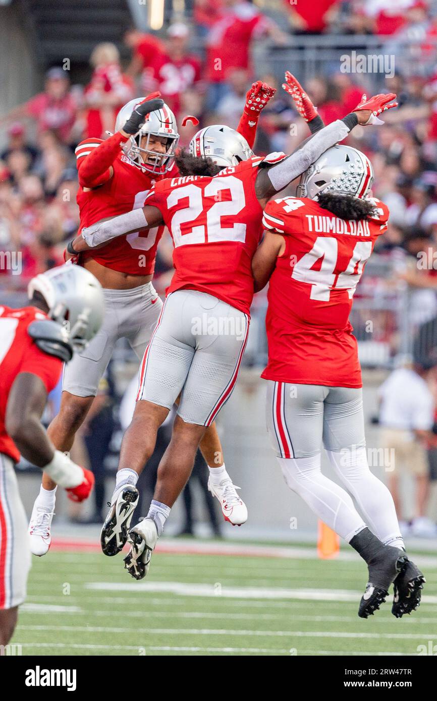 Columbus, Ohio, USA. 16th Sep, 2023. Ohio State Buckeyes linebacker ...