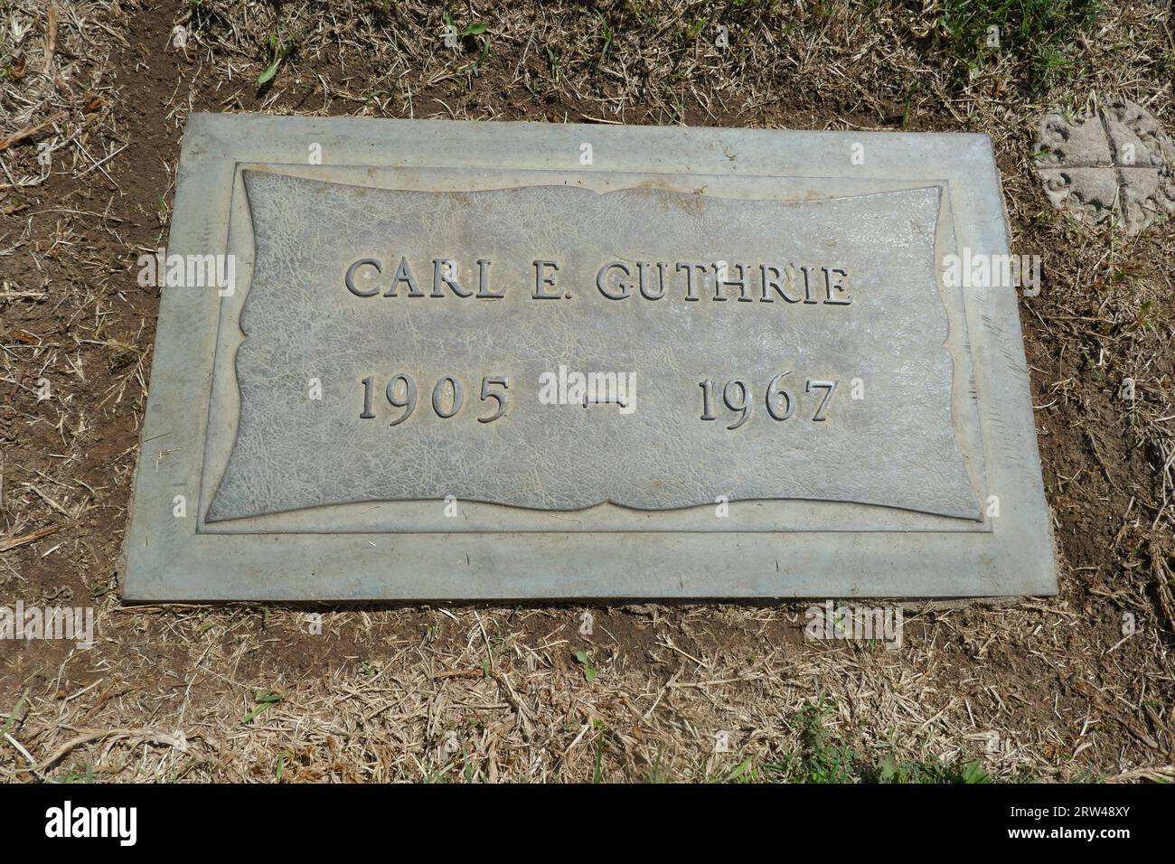 Los Angeles, California, USA 14th September 2023 Cinematographer Carl E. Guthrie Grave in ...