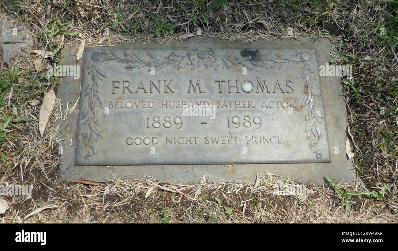 Los Angeles, California, USA 14th September 2023 Actor Frank M. Thomas ...