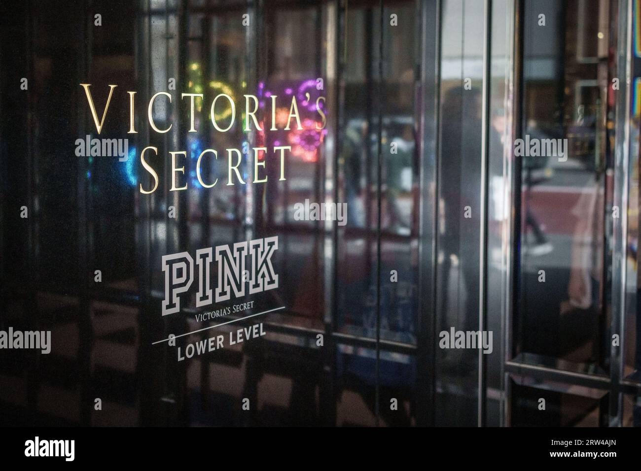 New York, USA. 16th Sep, 2023. The logo of Victorias Secret, taken in ...