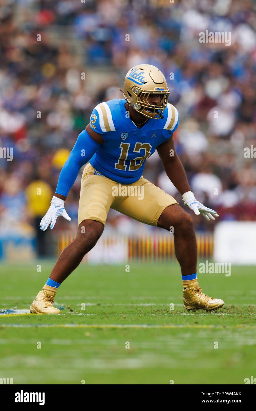 PASADENA, CA - SEPTEMBER 16: UCLA Bruins defensive lineman Grayson ...