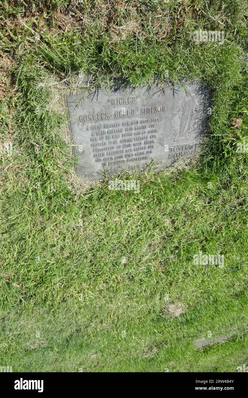 Los Angeles, California, USA 14th September 2023 Actor Mickey Simpson ...