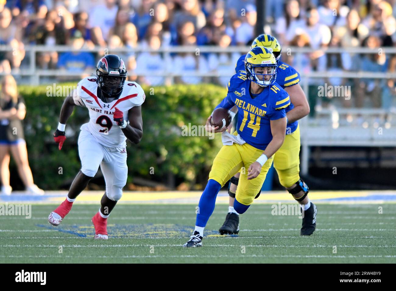 September 16, 2023, Newark, Delaware, U.S: Delaware Fightin Blue Hens ...