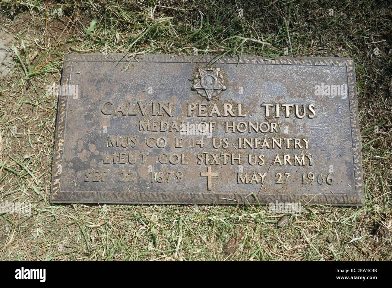 Los Angeles, California, USA 14th September 2023 Boxer Rebellion Medal ...