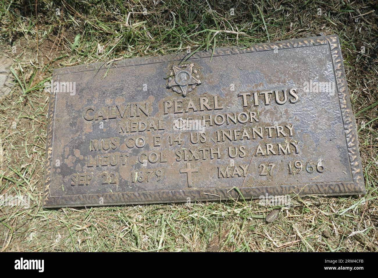 Los Angeles, California, USA 14th September 2023 Boxer Rebellion Medal ...