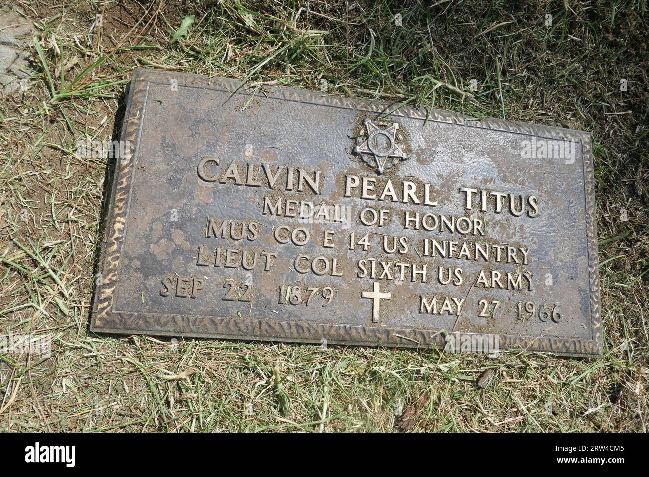 Los Angeles, California, USA 14th September 2023 Boxer Rebellion Medal ...