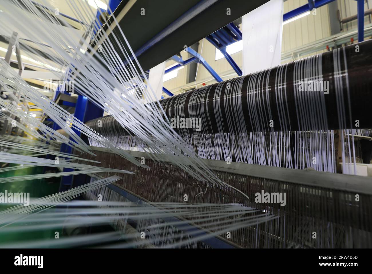 Mechanical equipment in a packaging products processing line, North ...