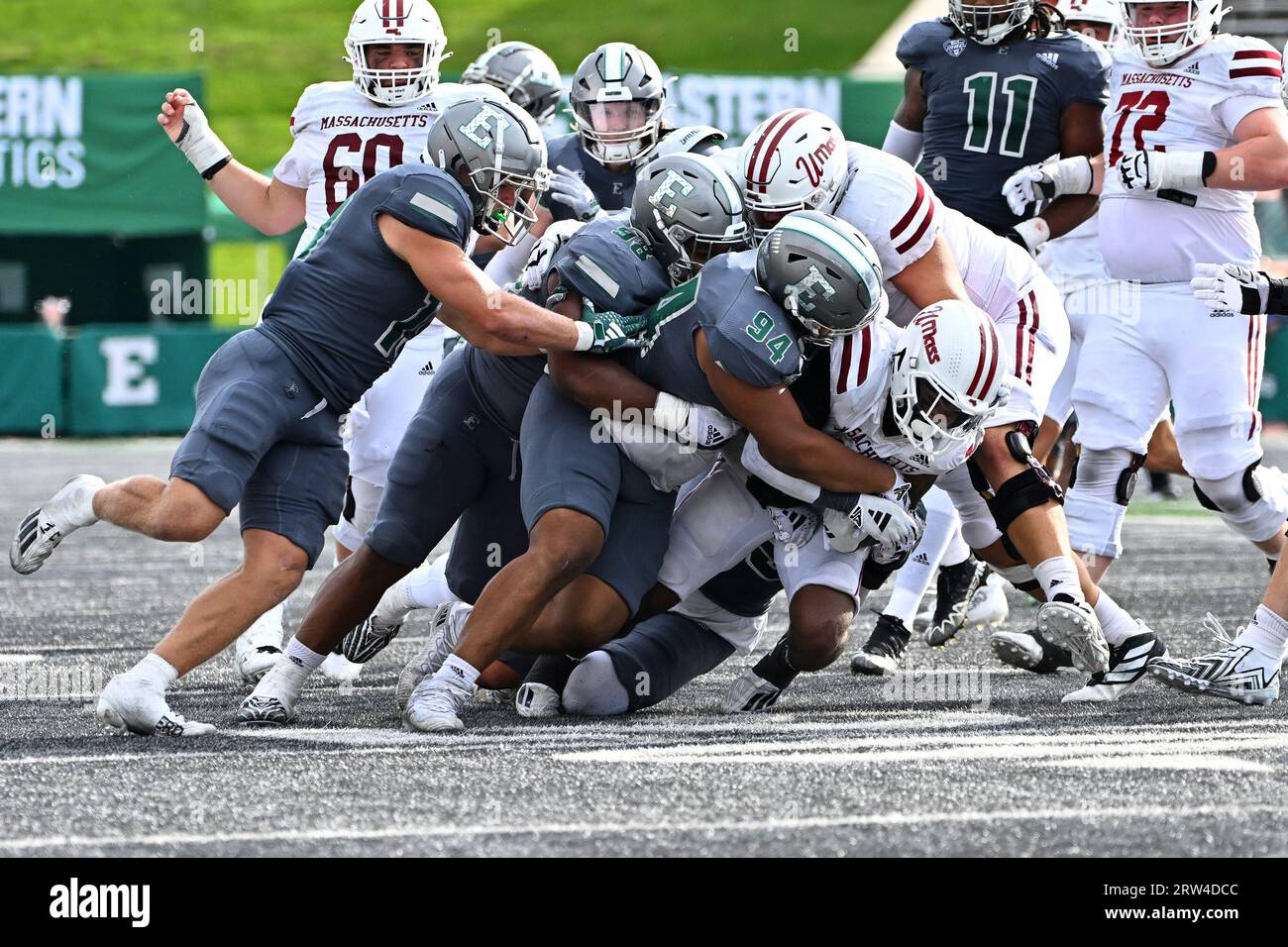 YPSILANTI, MI - SEPTEMBER 16: Eastern Michigan Eagles defensive lineman ...