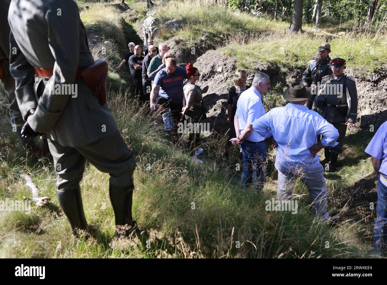 World war 1 reenactors hi-res stock photography and images - Alamy