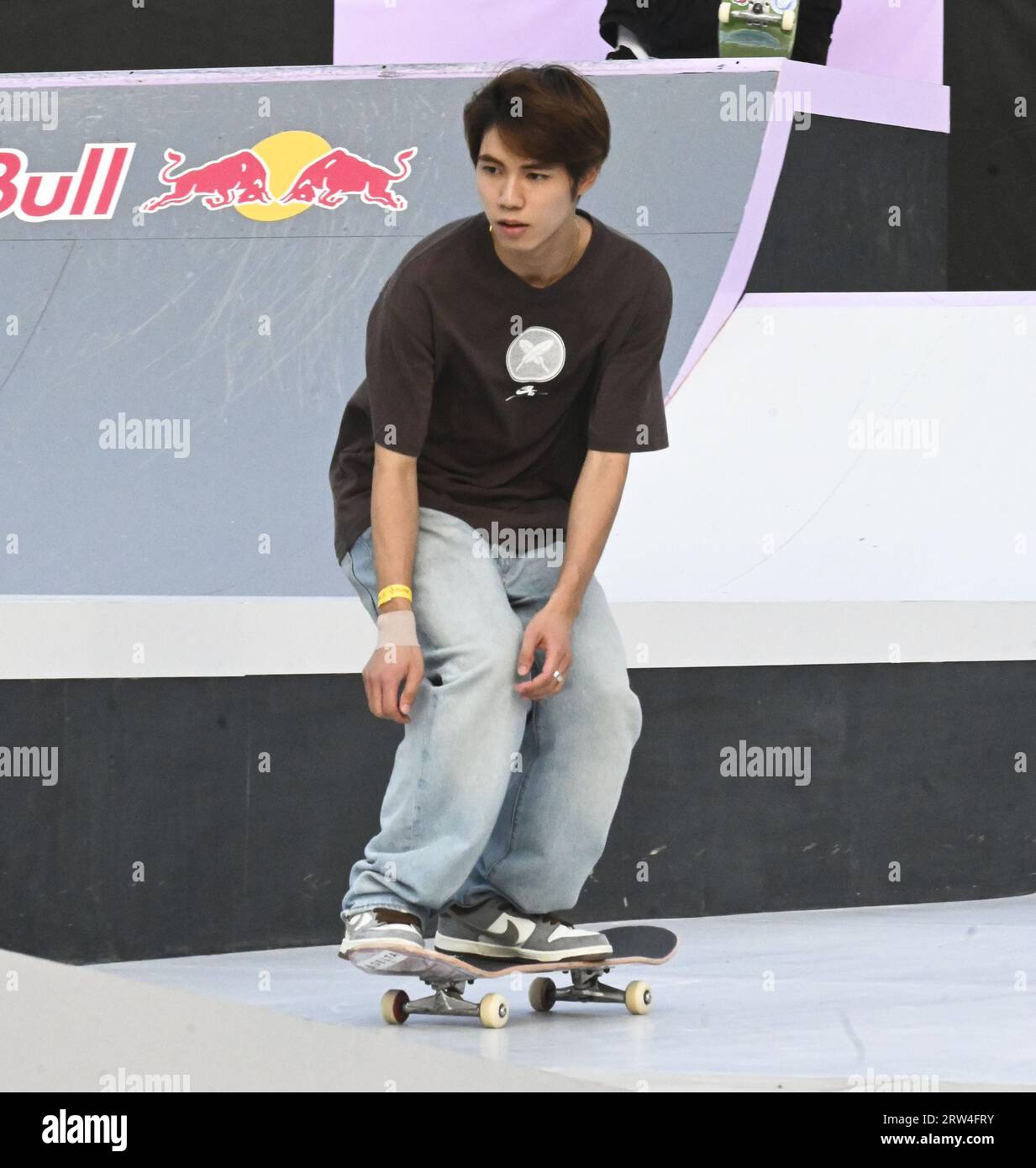 Tokyo Olympics skateboarding gold medalist Yuto Horigome competes in ...