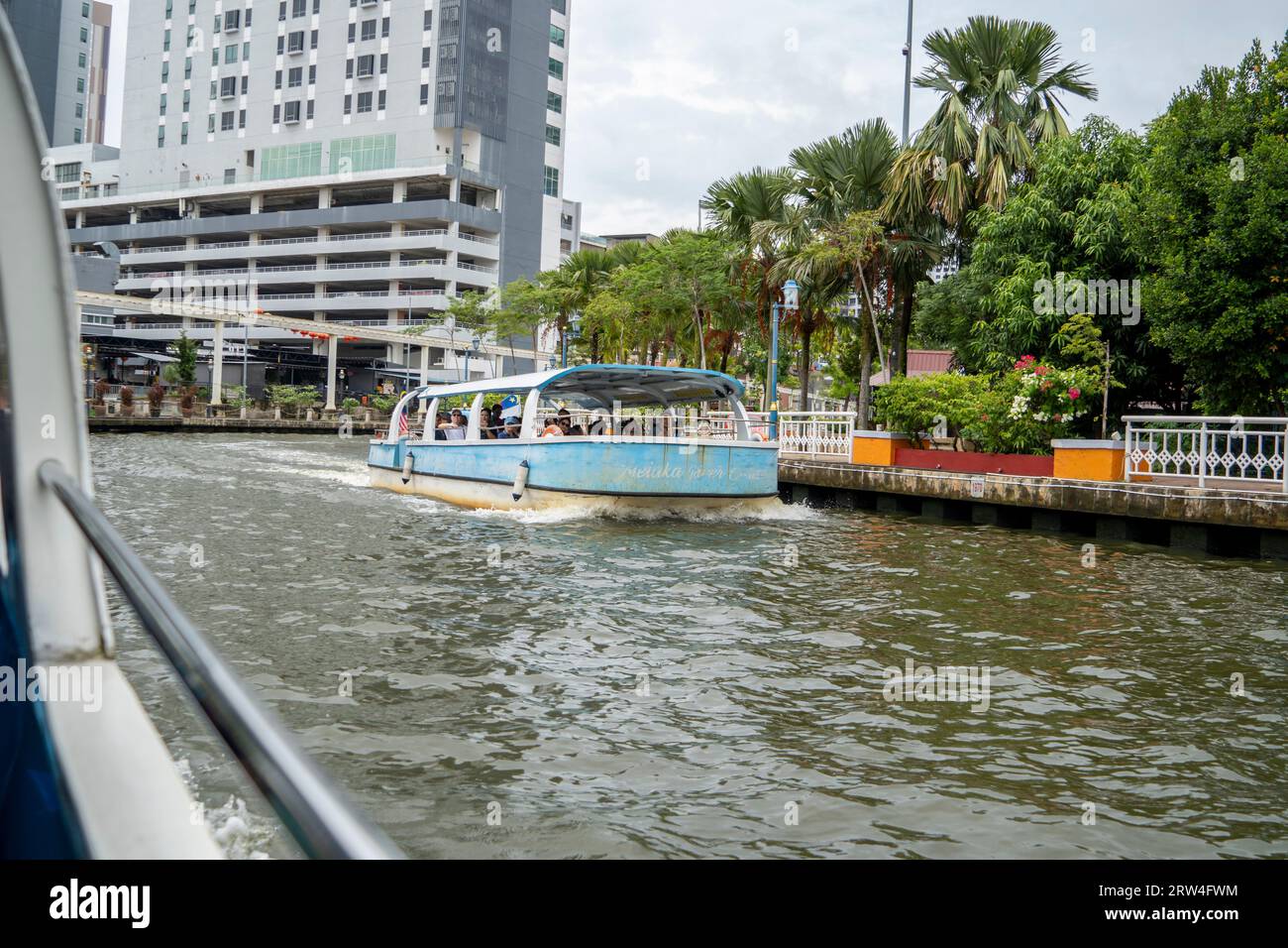 The Malacca River is a river in Malaysia which flows through the middle ...