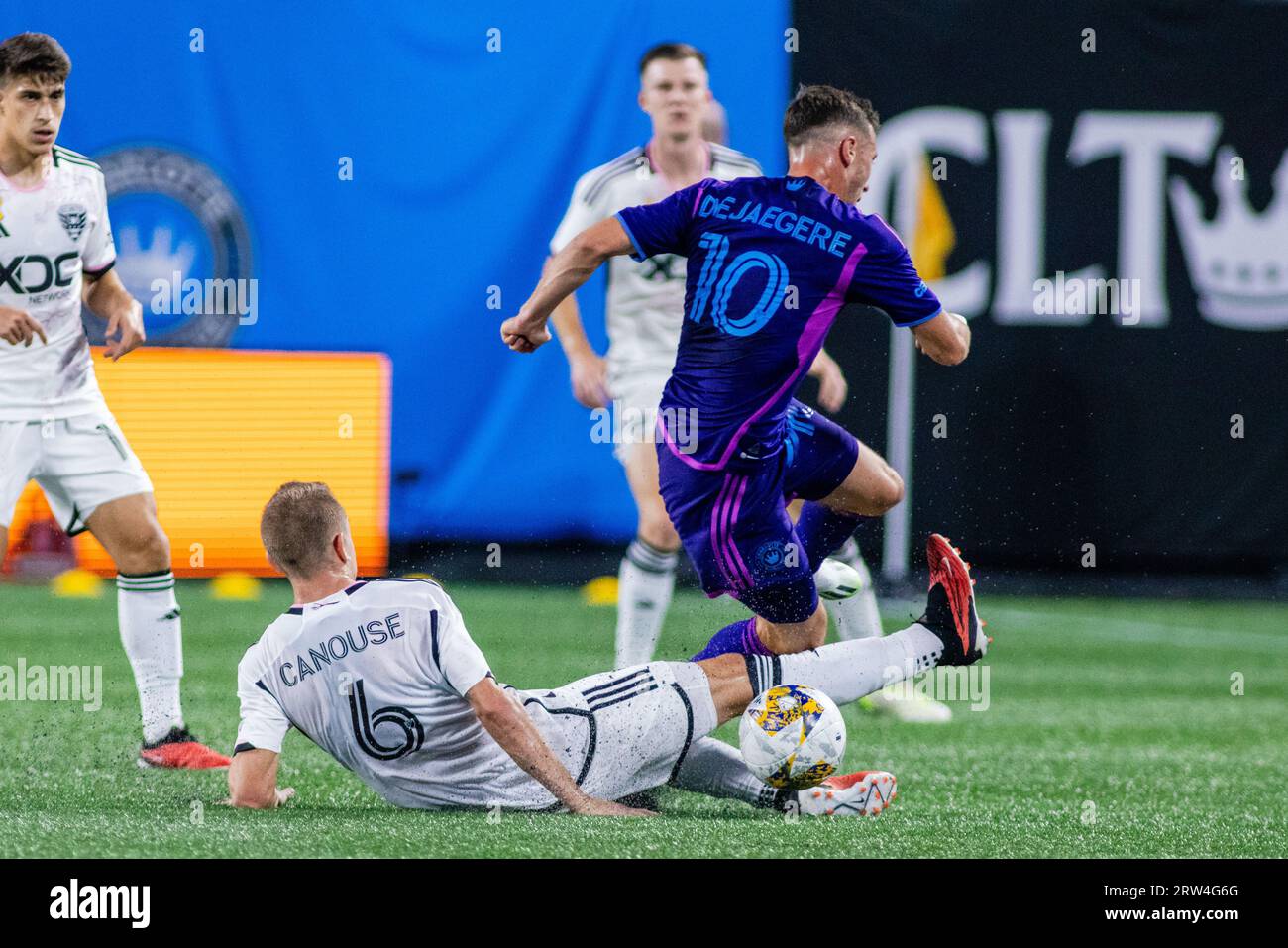 September 16, 2023: D.C. United midfielder Russell Canouse (6) takes ...
