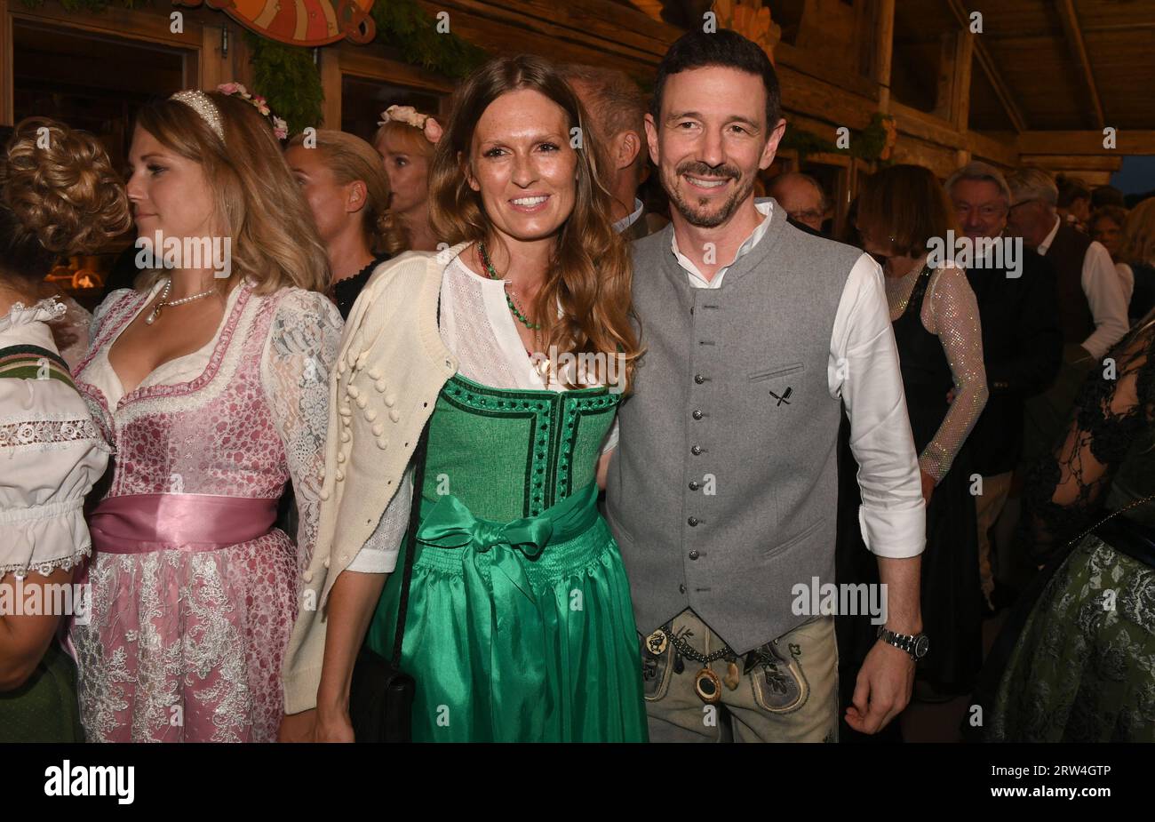 Munich, Germany. 16th Sep, 2023. Film producer Oliver Berben and his ...