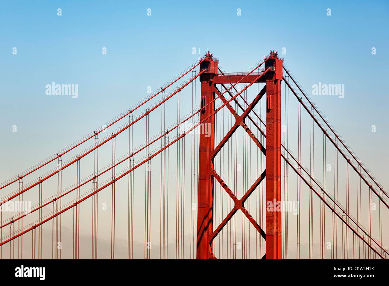 Bridge cables close up hi-res stock photography and images - Alamy