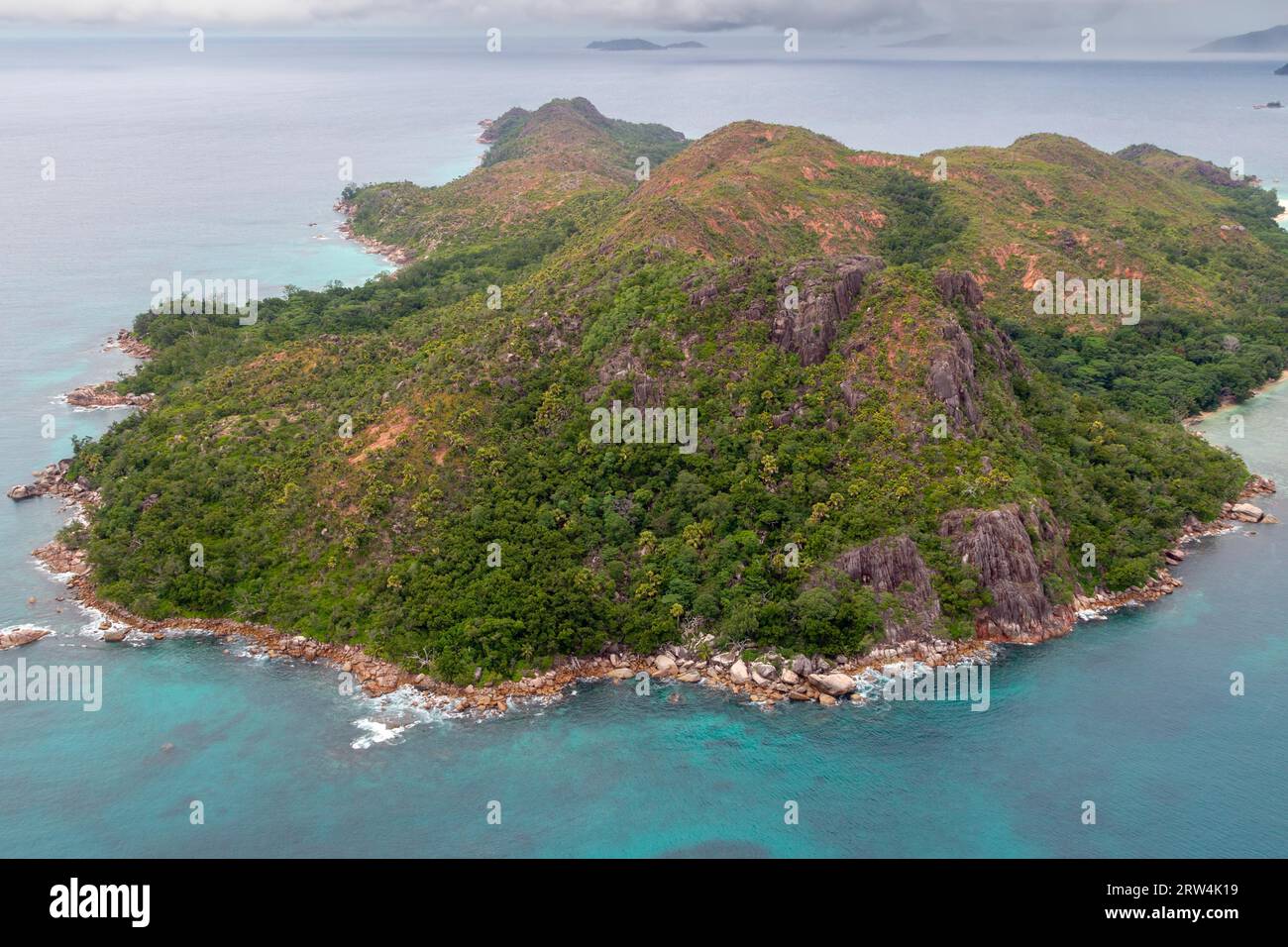 Curieuse seychelles view hi-res stock photography and images - Alamy