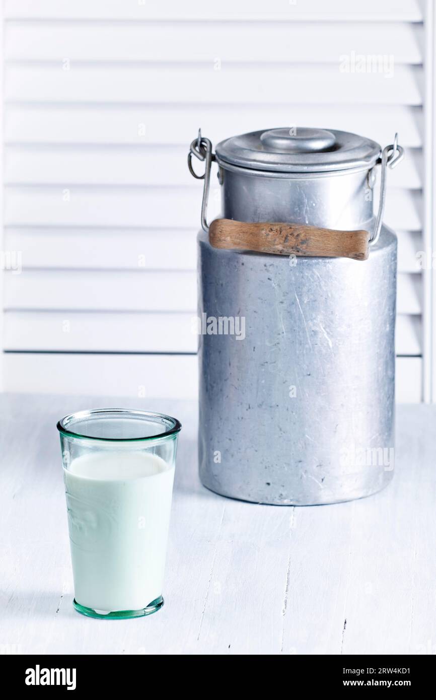 Milk jug glass hi-res stock photography and images - Alamy