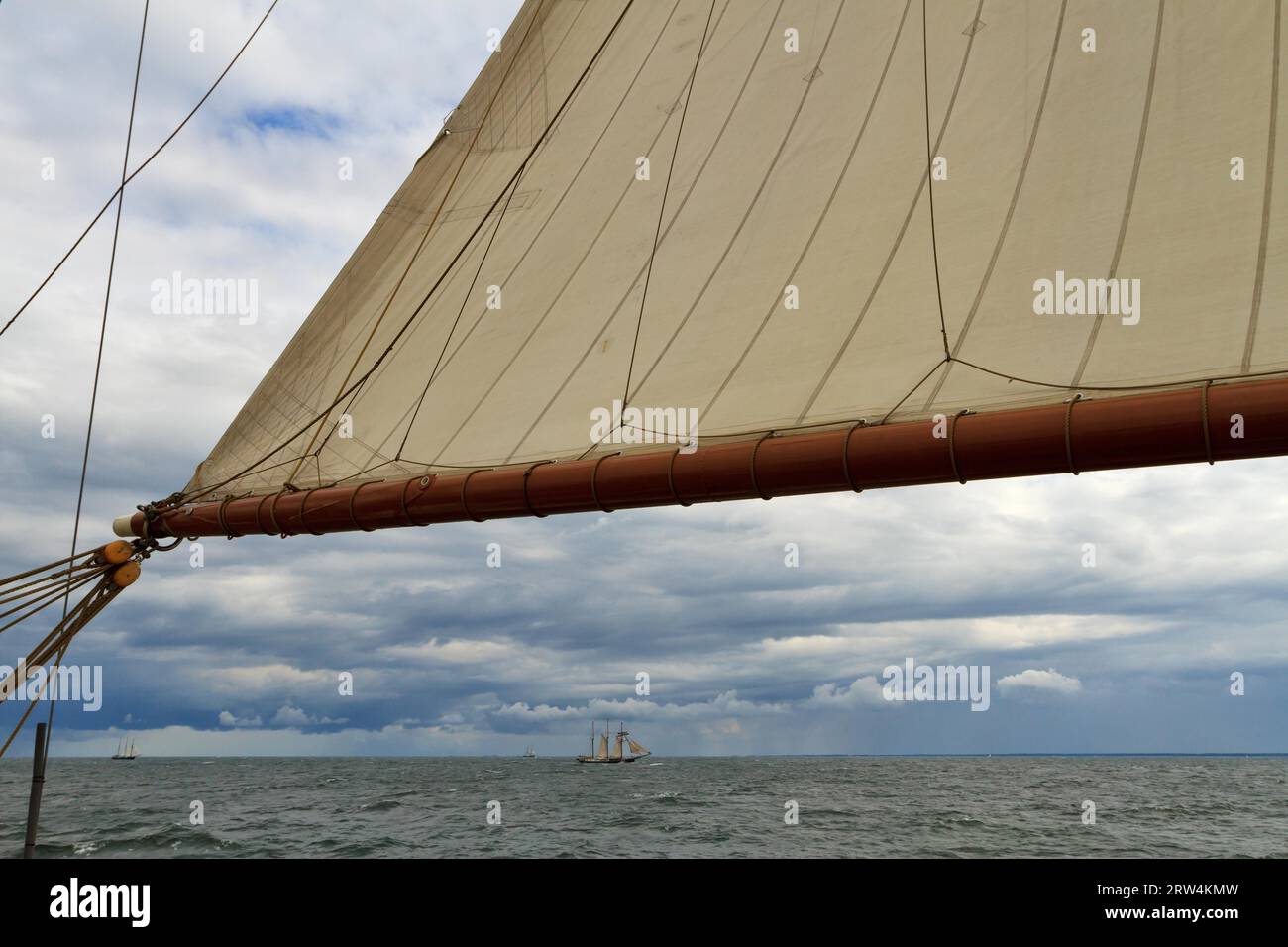 Sailing ships on the Baltic Sea Stock Photo - Alamy