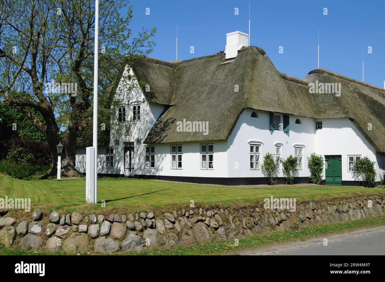 Frisian House on Sylt Stock Photo - Alamy