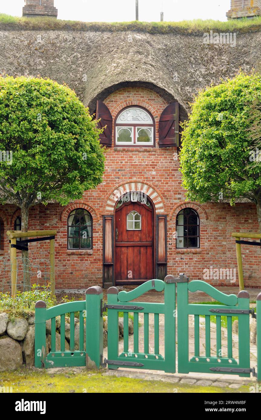 Frisian House on Sylt Stock Photo - Alamy