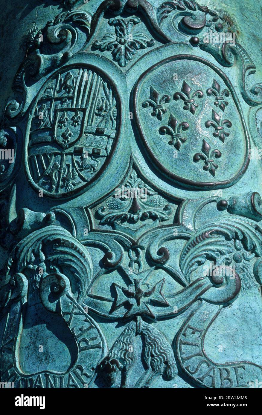 Cannon barrel design, Castillo de San Marcos National Monument, Florida ...