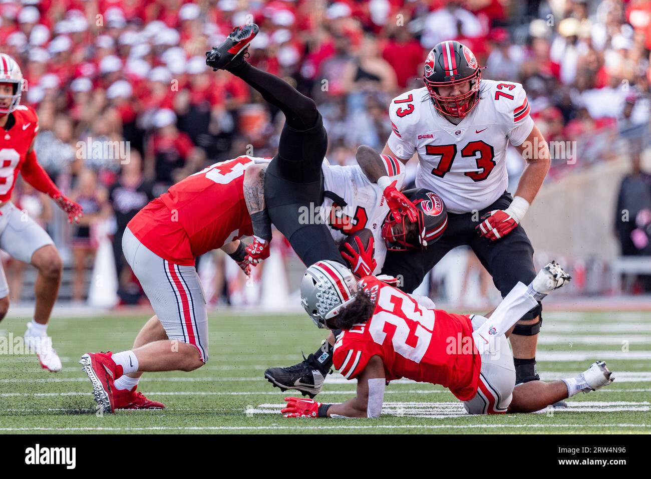 Columbus, Ohio, USA. 16th Sep, 2023. Western Kentucky Hilltoppers ...
