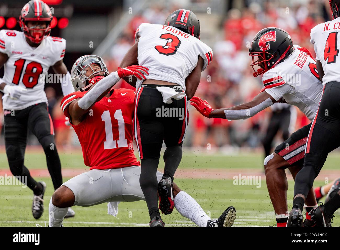 September 16, 2023, Columbus, Ohio, U.S: Western Kentucky Hilltoppers ...