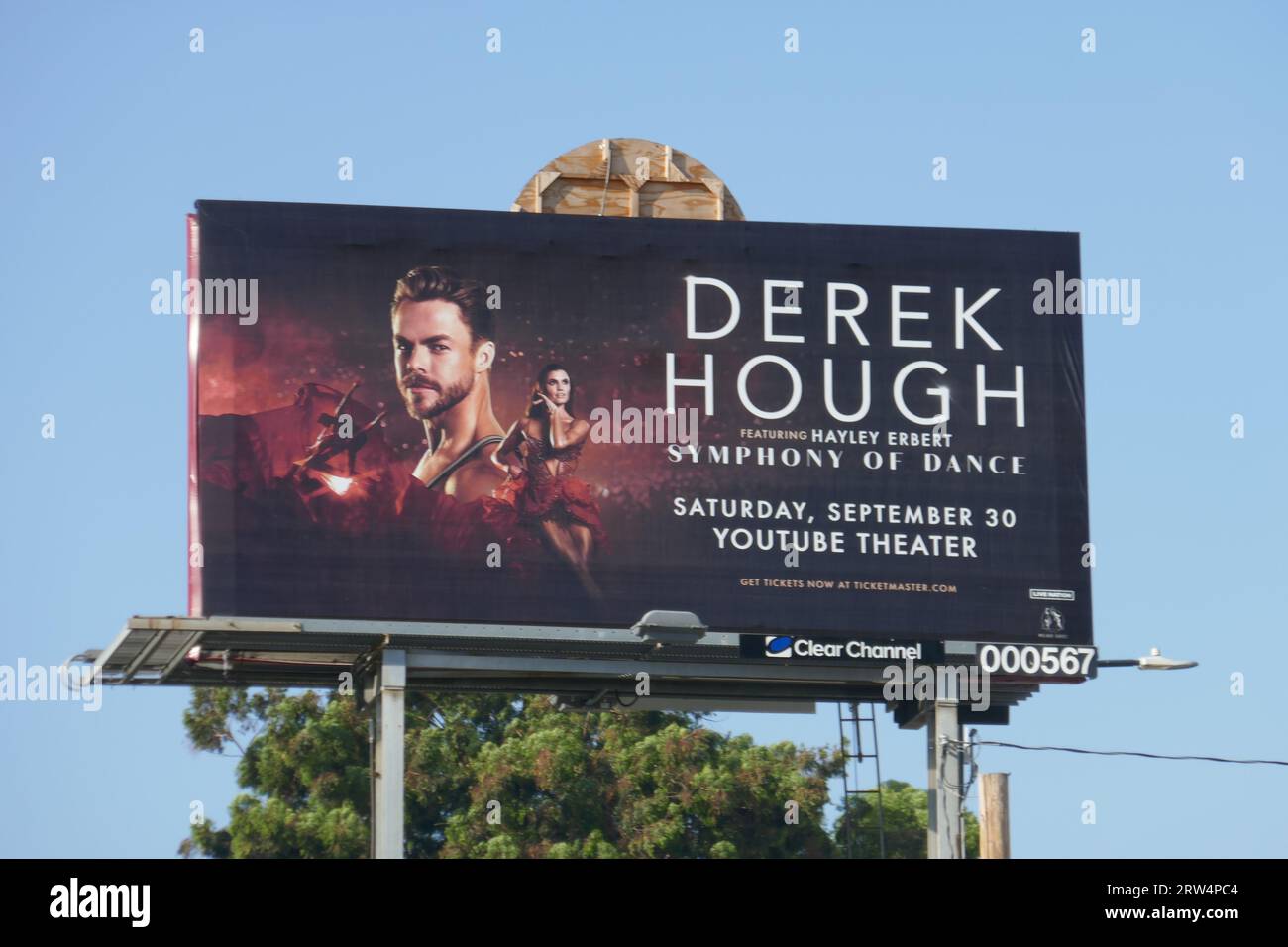 Los Angeles, California, USA 14th September 2023 Derek Hough Tour ...
