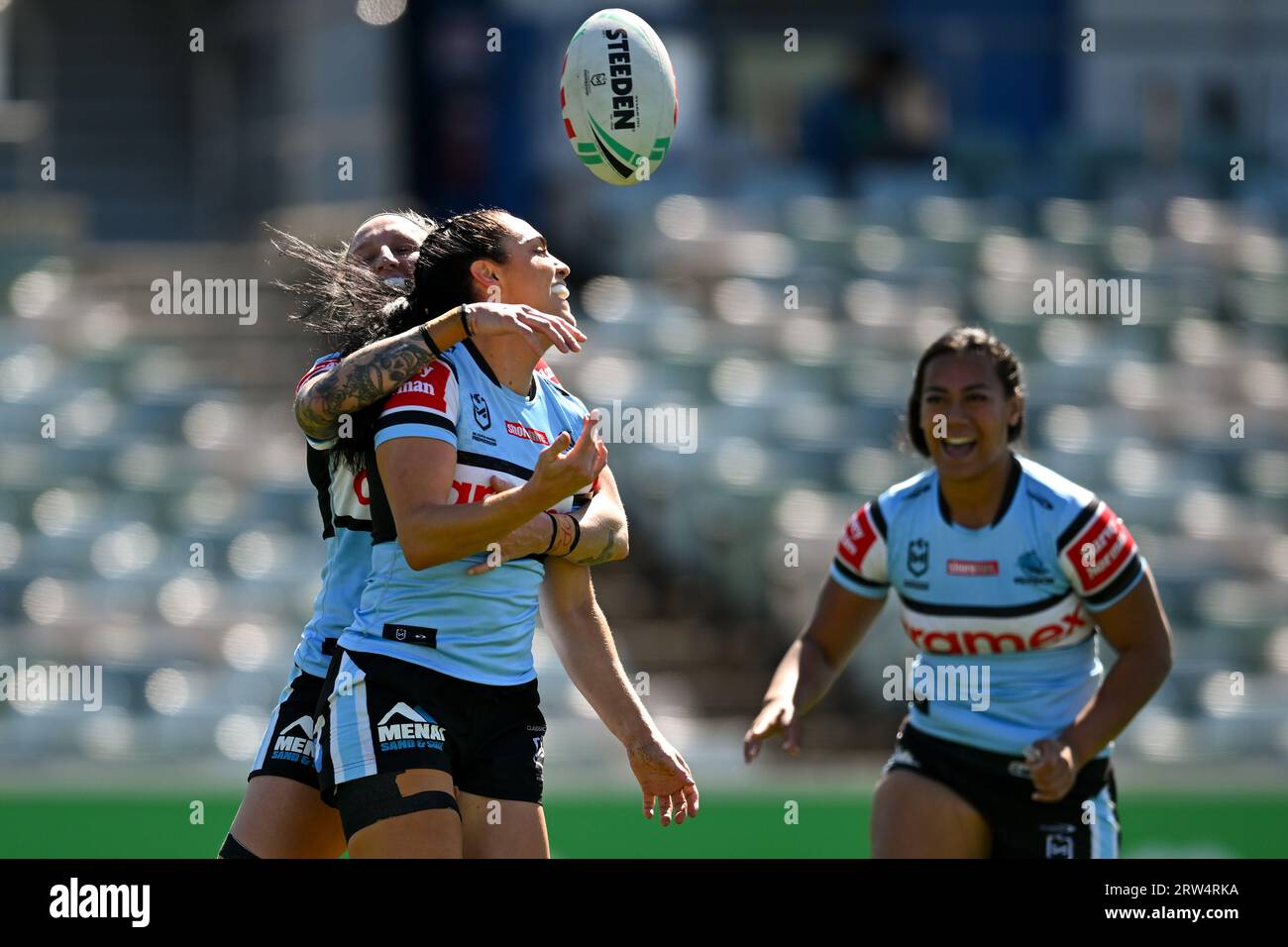 Canberra, Australia. 17th Sep, 2023. Georgia Ravics of the Sharks ...