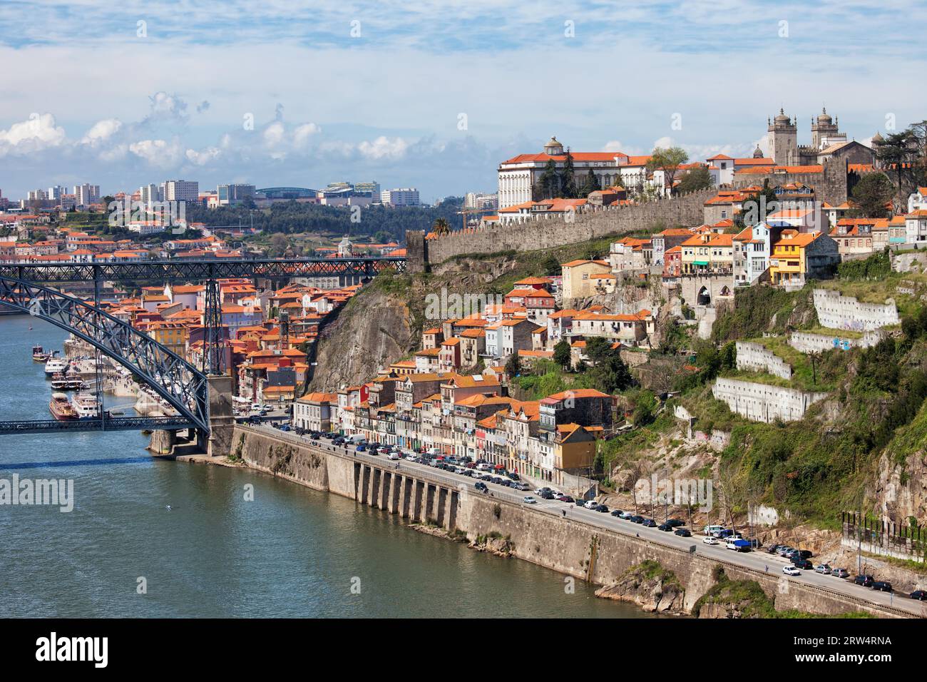 City of Porto at the Douro river in Portugal Stock Photo - Alamy