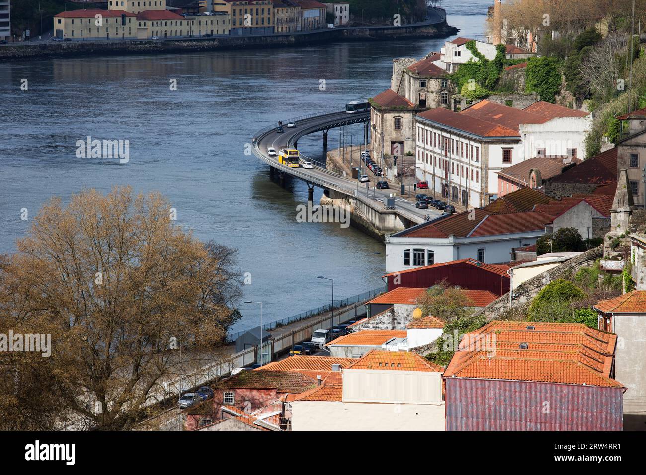 City of Porto in Portugal and Douro river waterfront Stock Photo - Alamy
