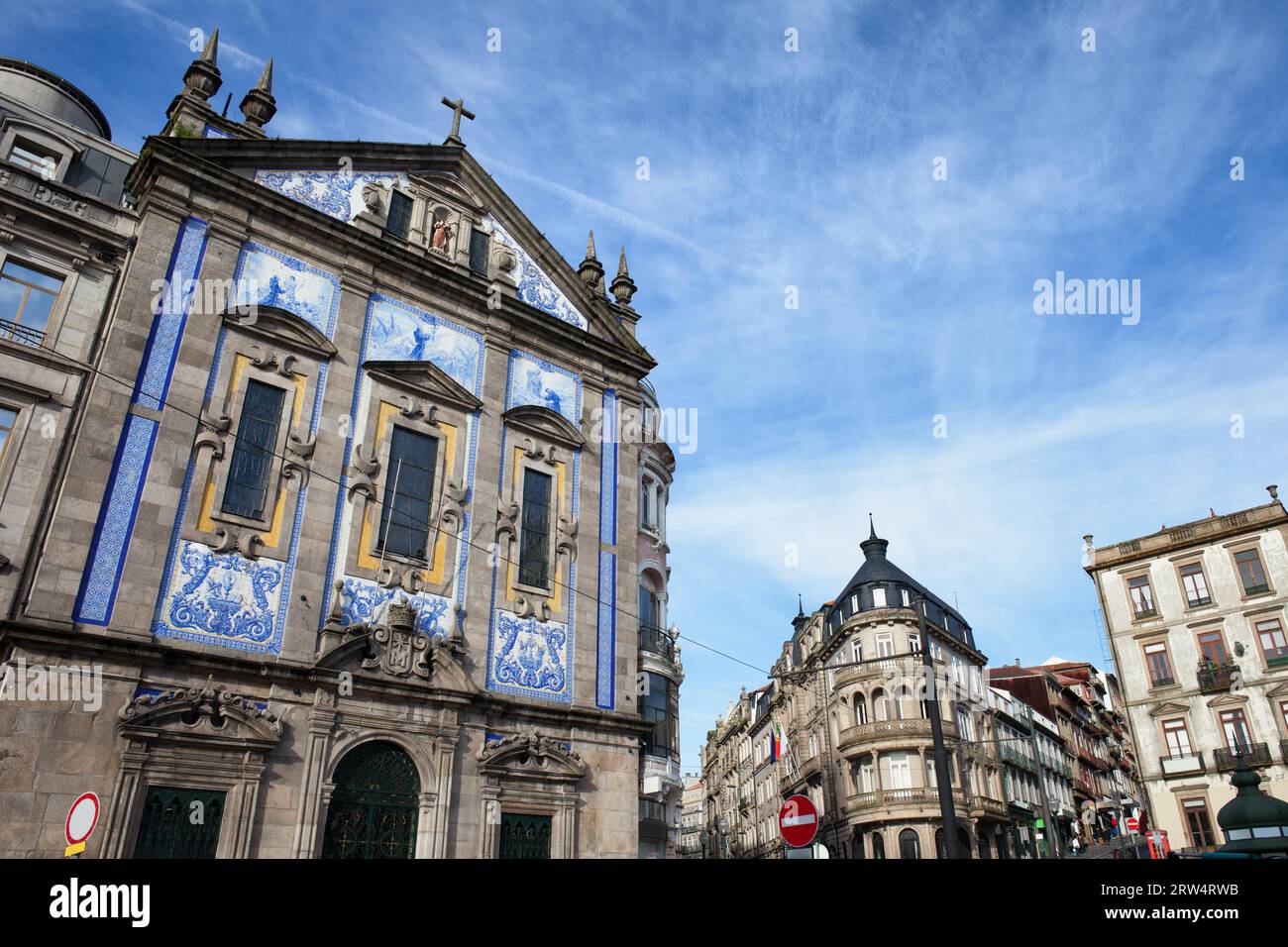 Portugal, Porto, Saint Anthony Church (Igreja de Santo Antonio) in city ...