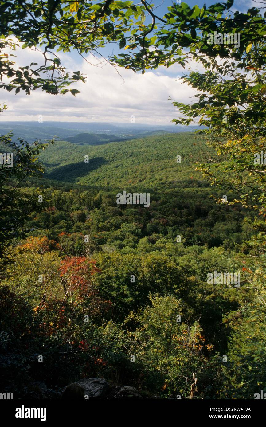 Kitchen Valley view from Appalachian Trail, Mt. Greylock State Park ...