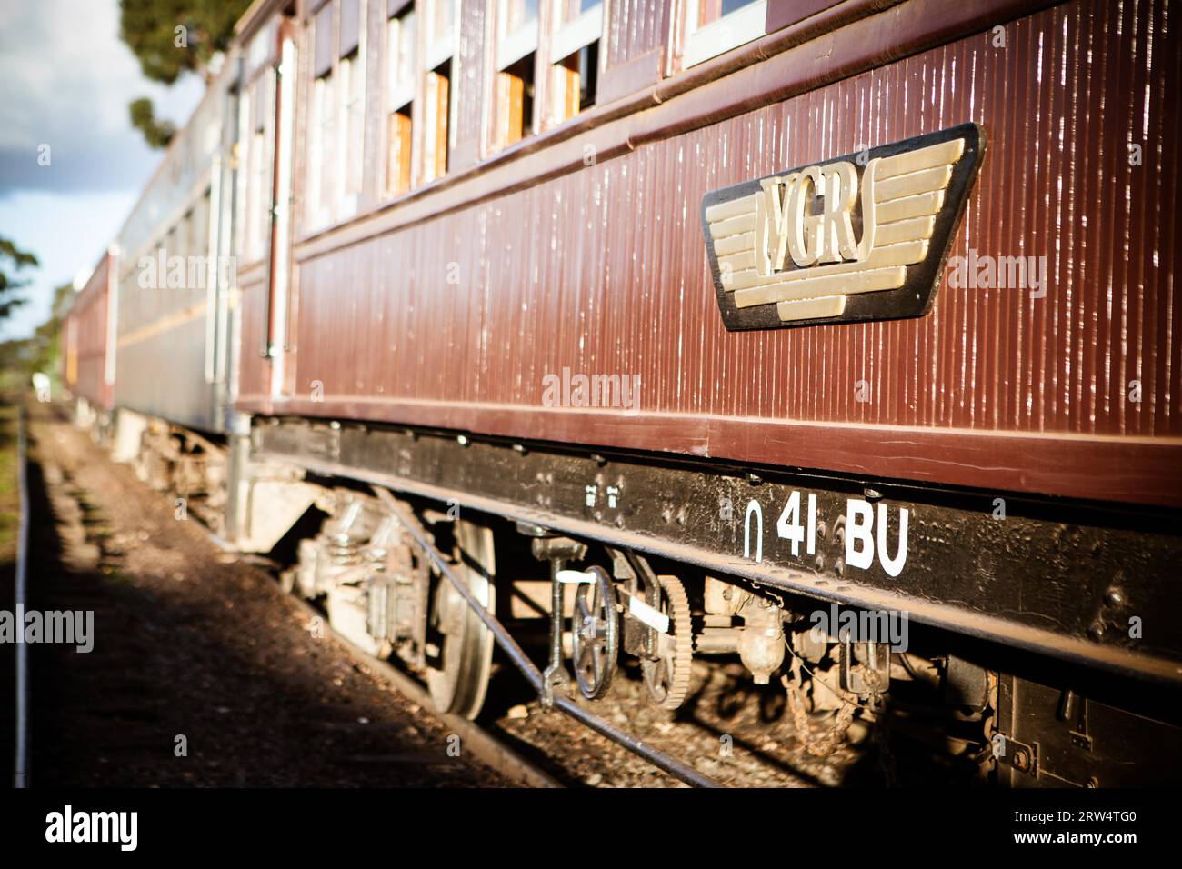 Victorian goldfields railway hi-res stock photography and images - Alamy