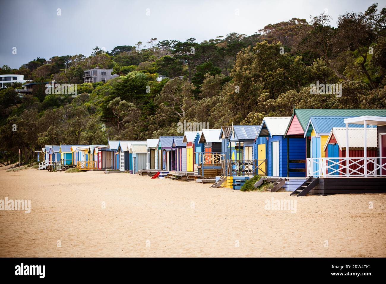 Australian beach huts hi-res stock photography and images - Alamy
