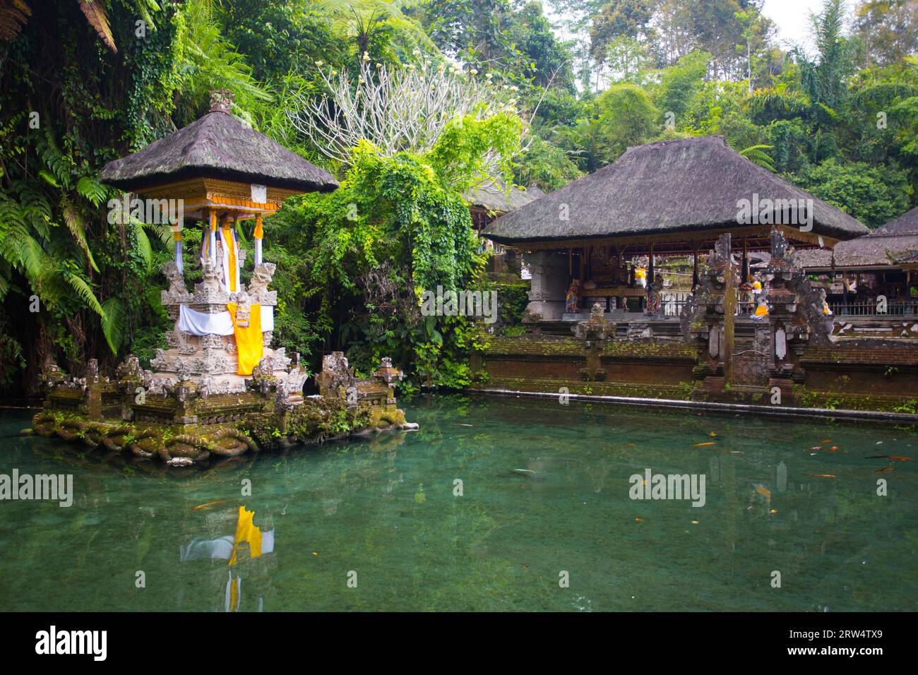 The famous Gunung Kawi Temple in Sebatu, Tegallalang, Bali, Indonesia ...
