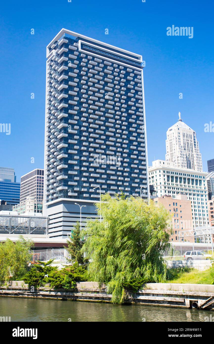 Iconic building architecture in Chicago, Illinois, USA Stock Photo - Alamy