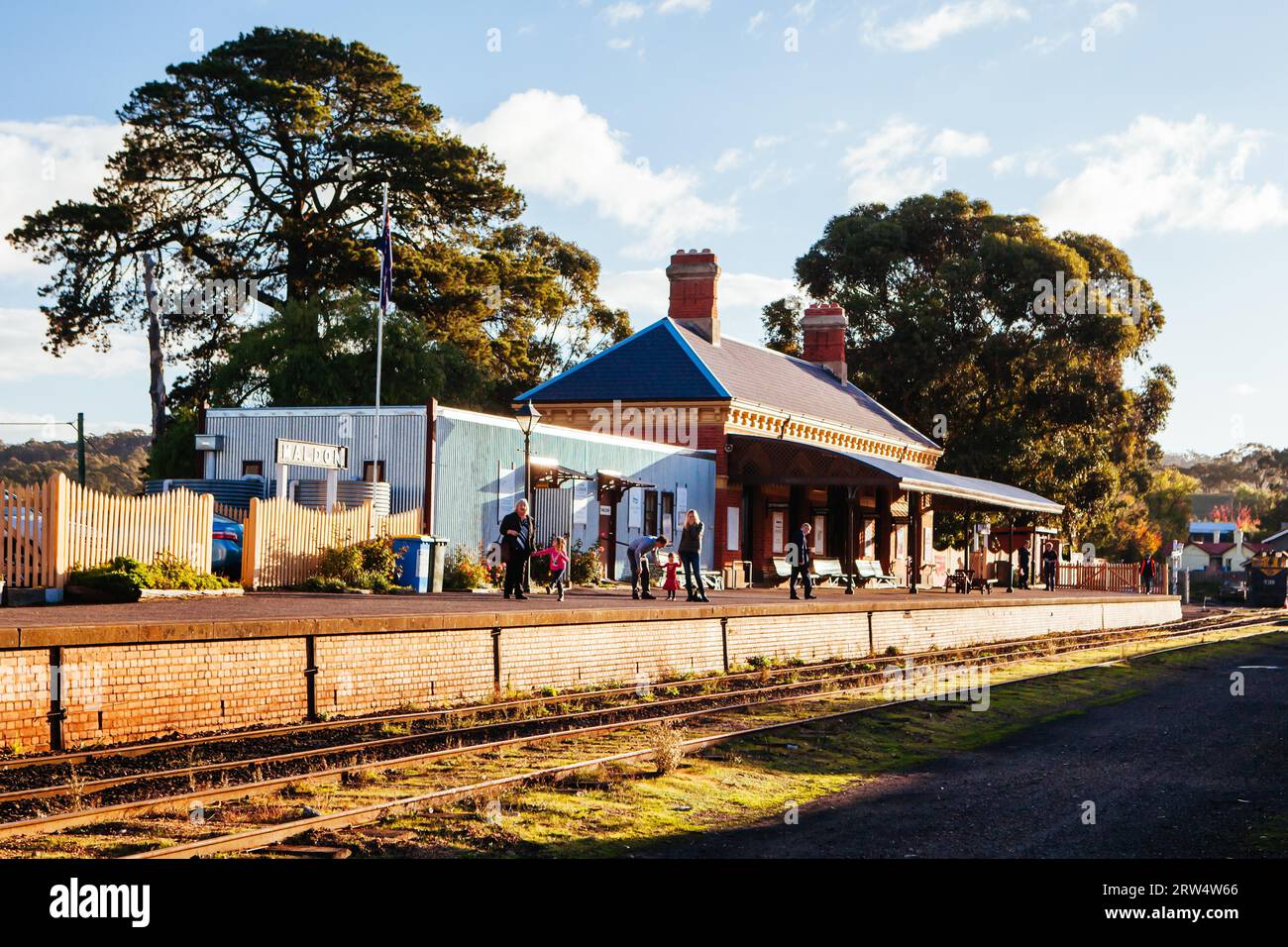 Victorian goldfields railway hi-res stock photography and images - Alamy