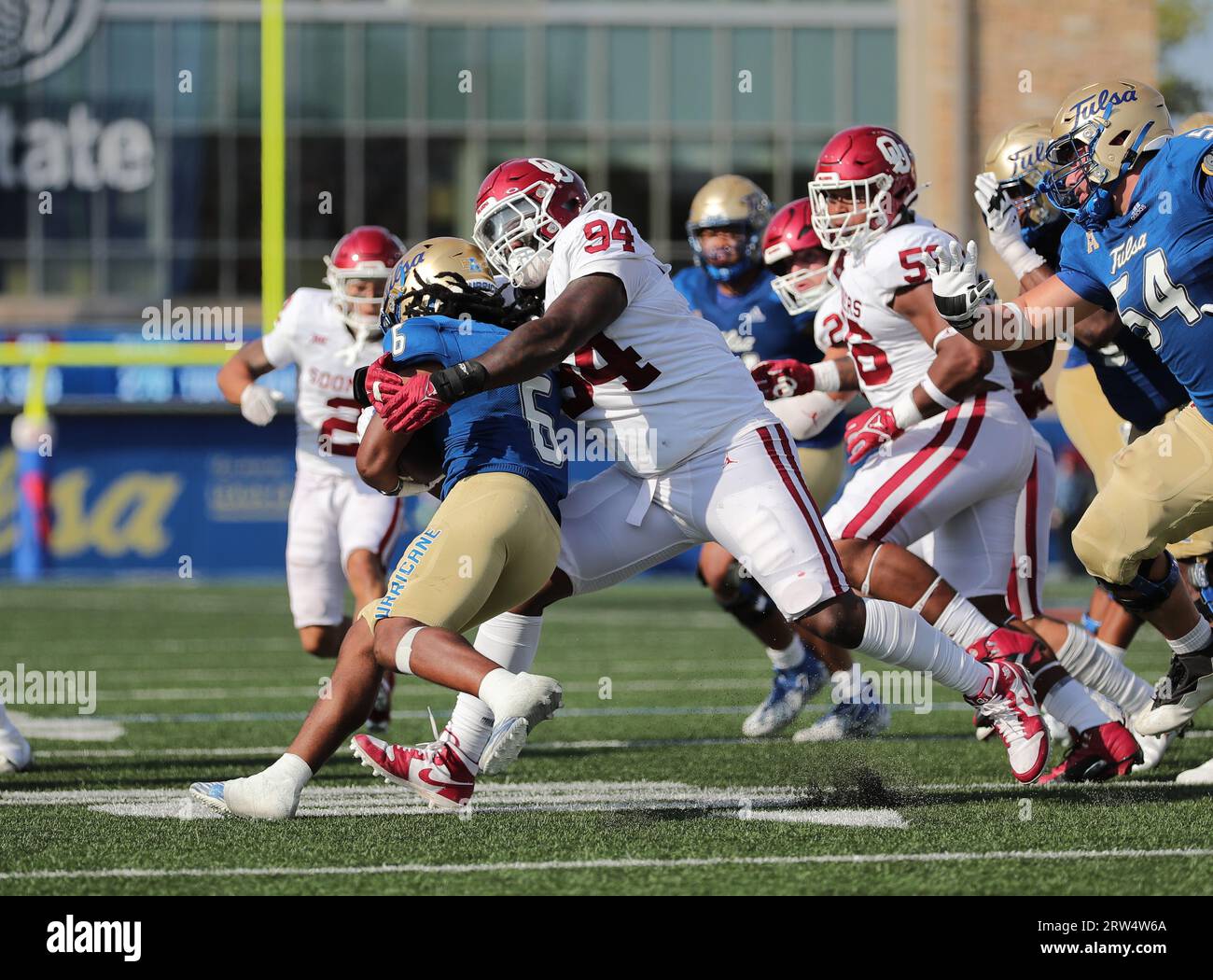 Tulsa, USA. 16th Sep, 2023. September 16, 2023:.Oklahoma Sooners ...